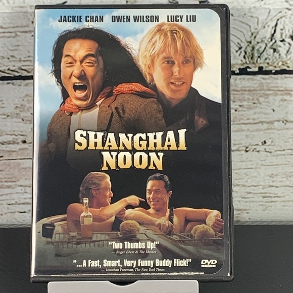 Media | Shanghai Noon Dvd 200 Jackie Chan Owen Wilson Lucy Liu Roger ...